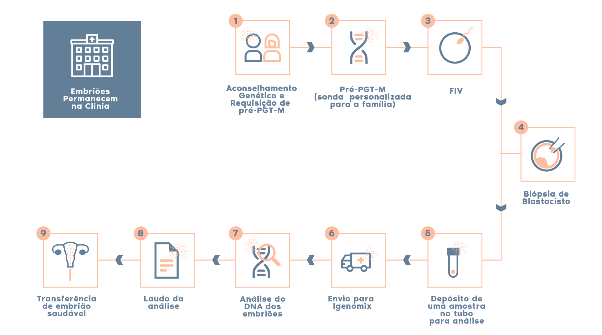 PGT-M Teste Genético Pré-implantacional para Doenças Monogênicas
